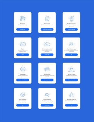 12 Free Empty States Icons - Graphic Ghost