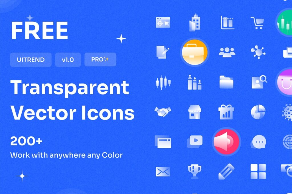 Free Transparent Vector Icons Pack - Graphic Ghost